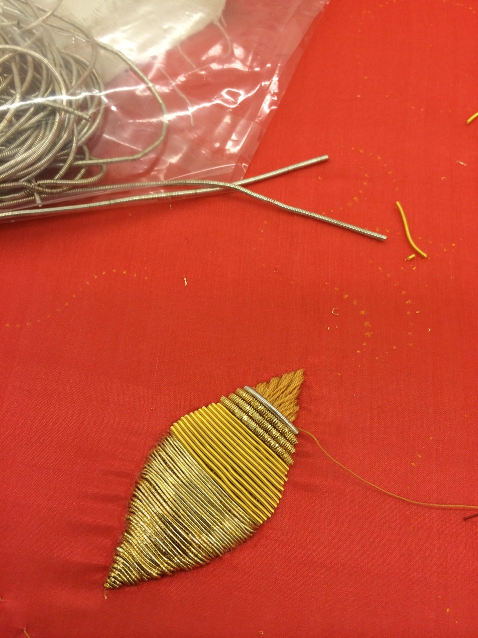 Historical Technologies: Metal Thread Embroidery | stitching worlds