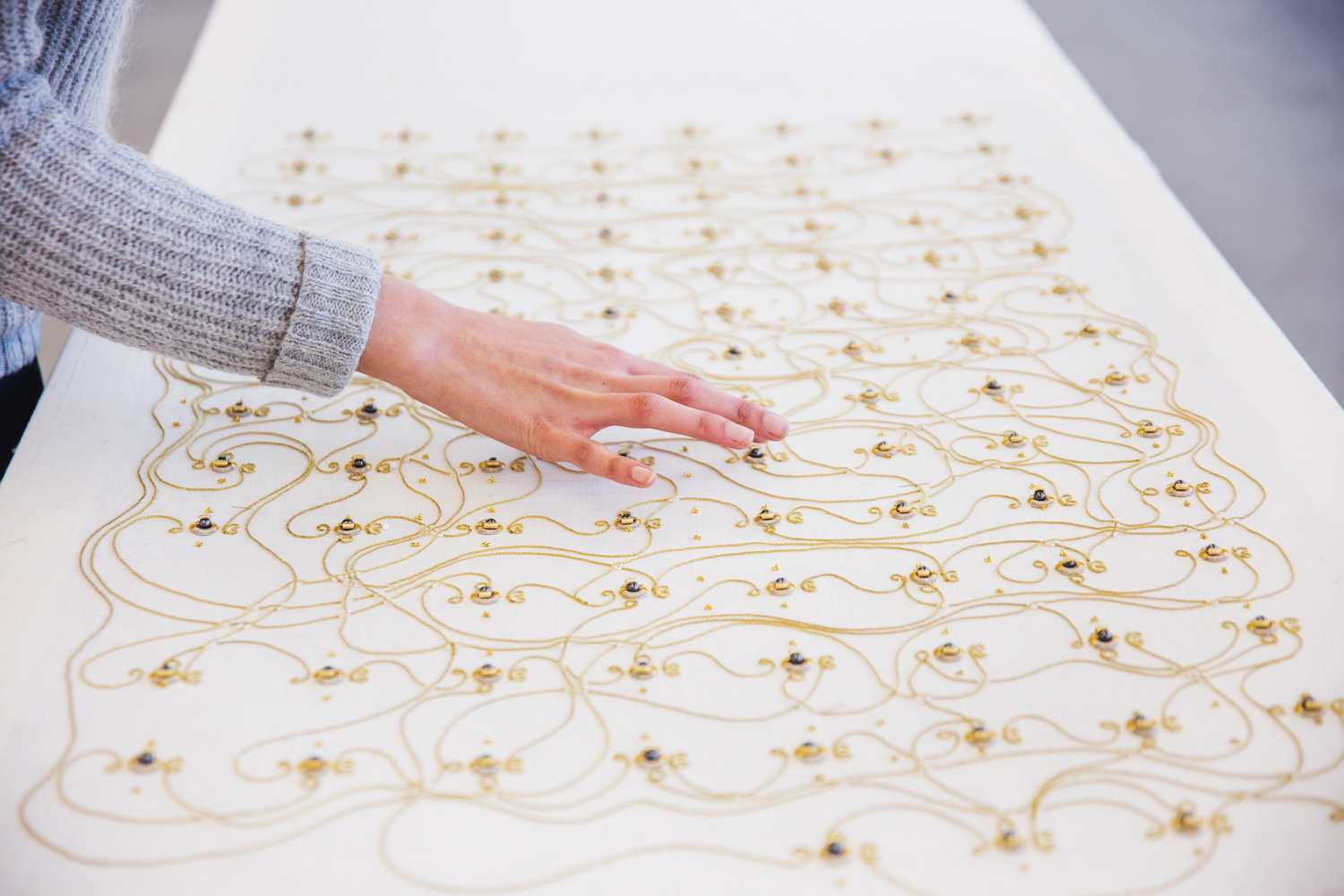 The Embroidered Computer | stitching worlds